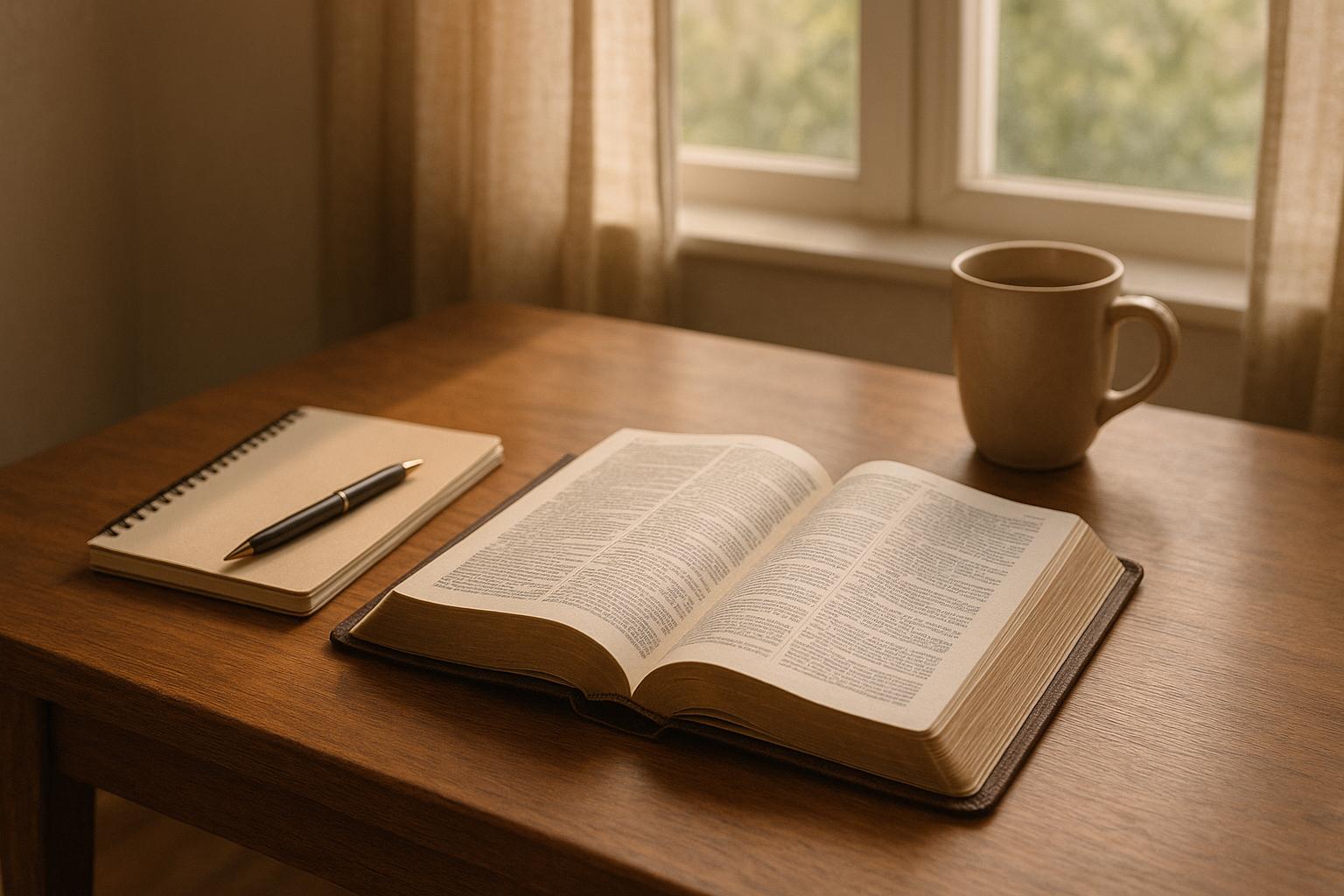 How to Connect Bible Verses to Daily Reflections