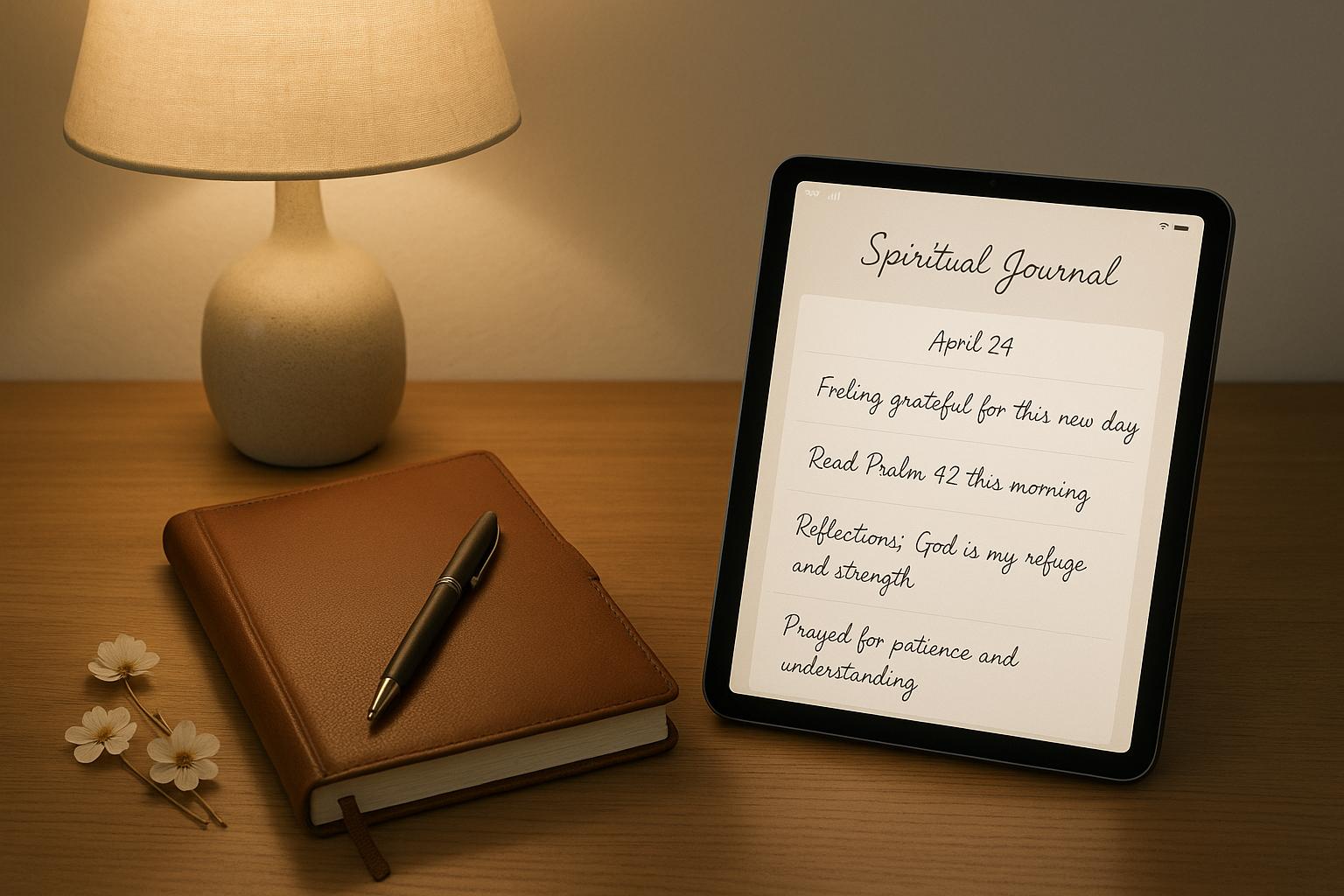 Digital vs Paper Spiritual Journals: Which Wins?