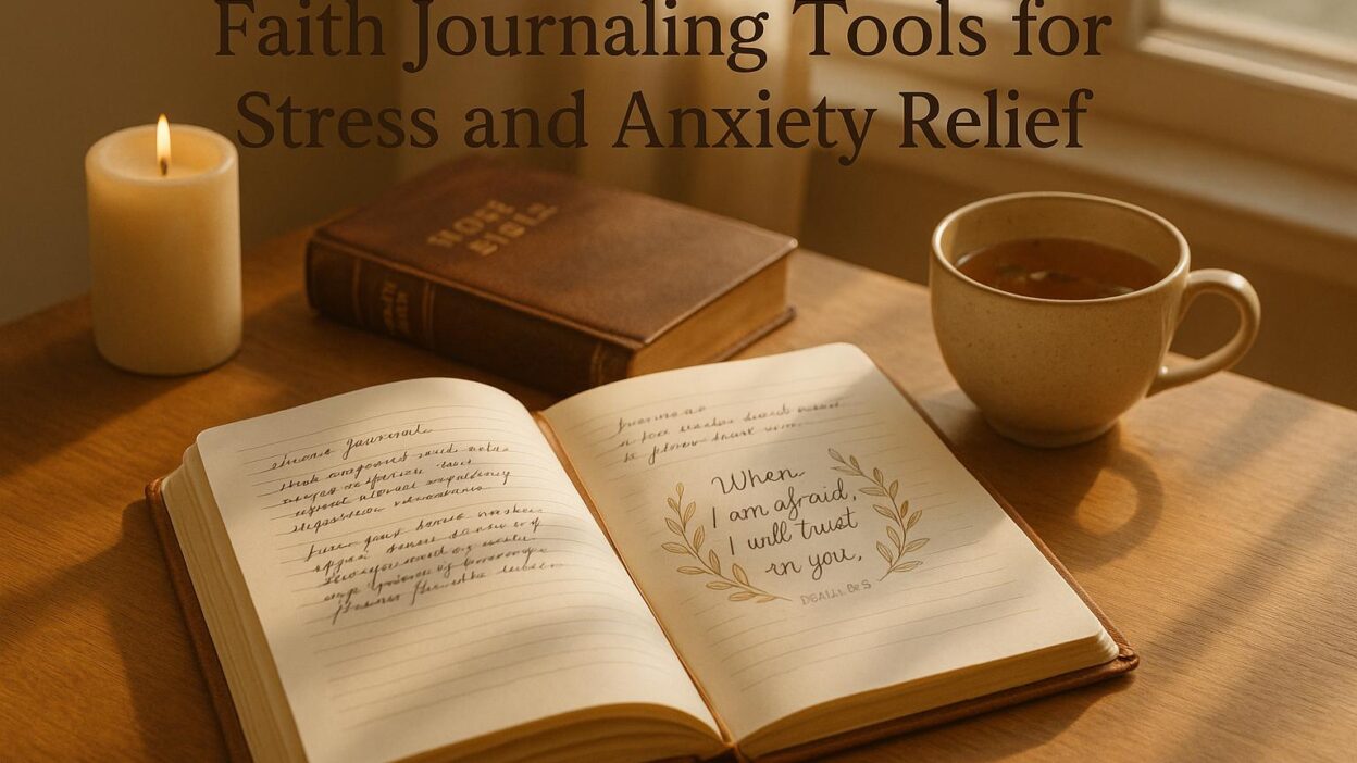 Faith Journaling Tools for Stress and Anxiety Relief