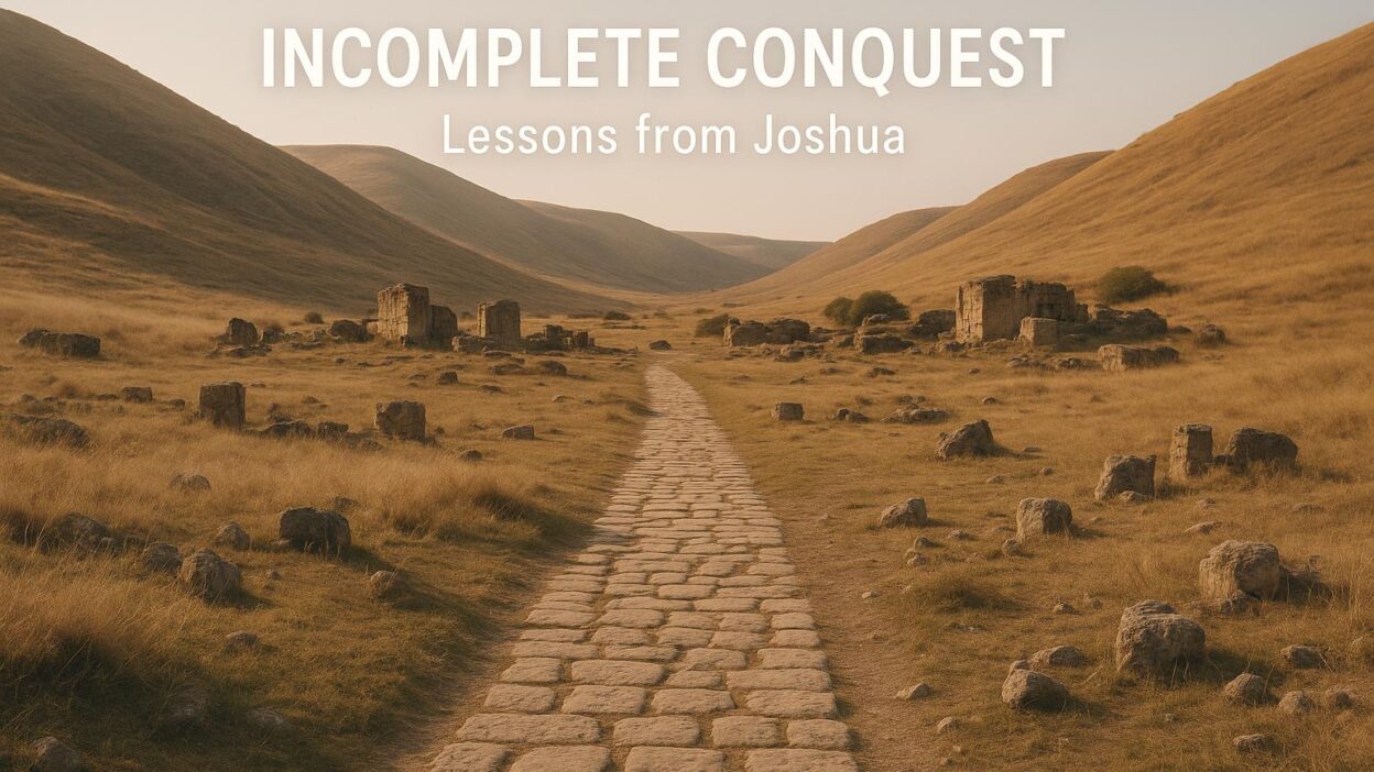 Incomplete Conquest: Lessons from Joshua