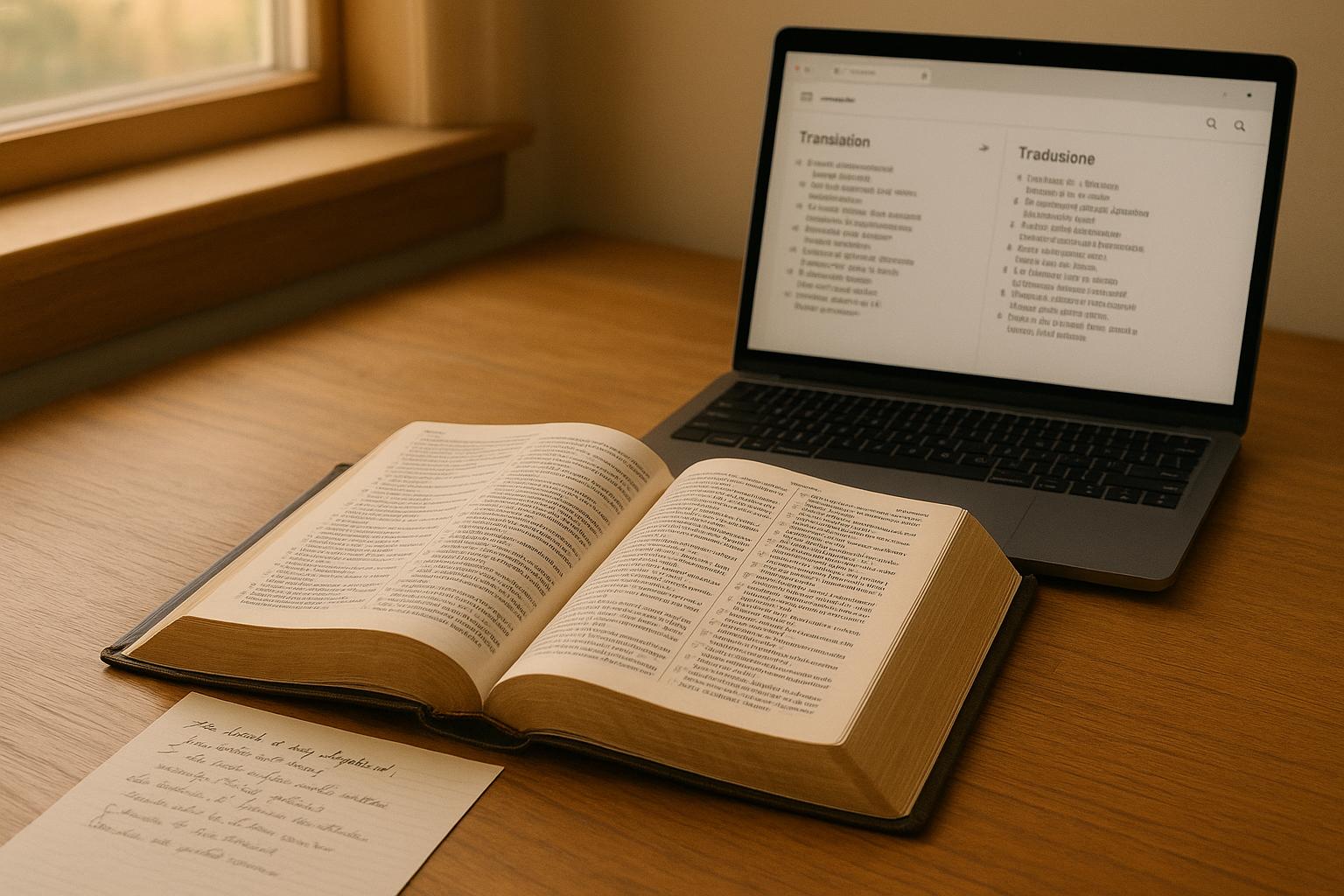 How AI Enhances Multilingual Scripture Study
