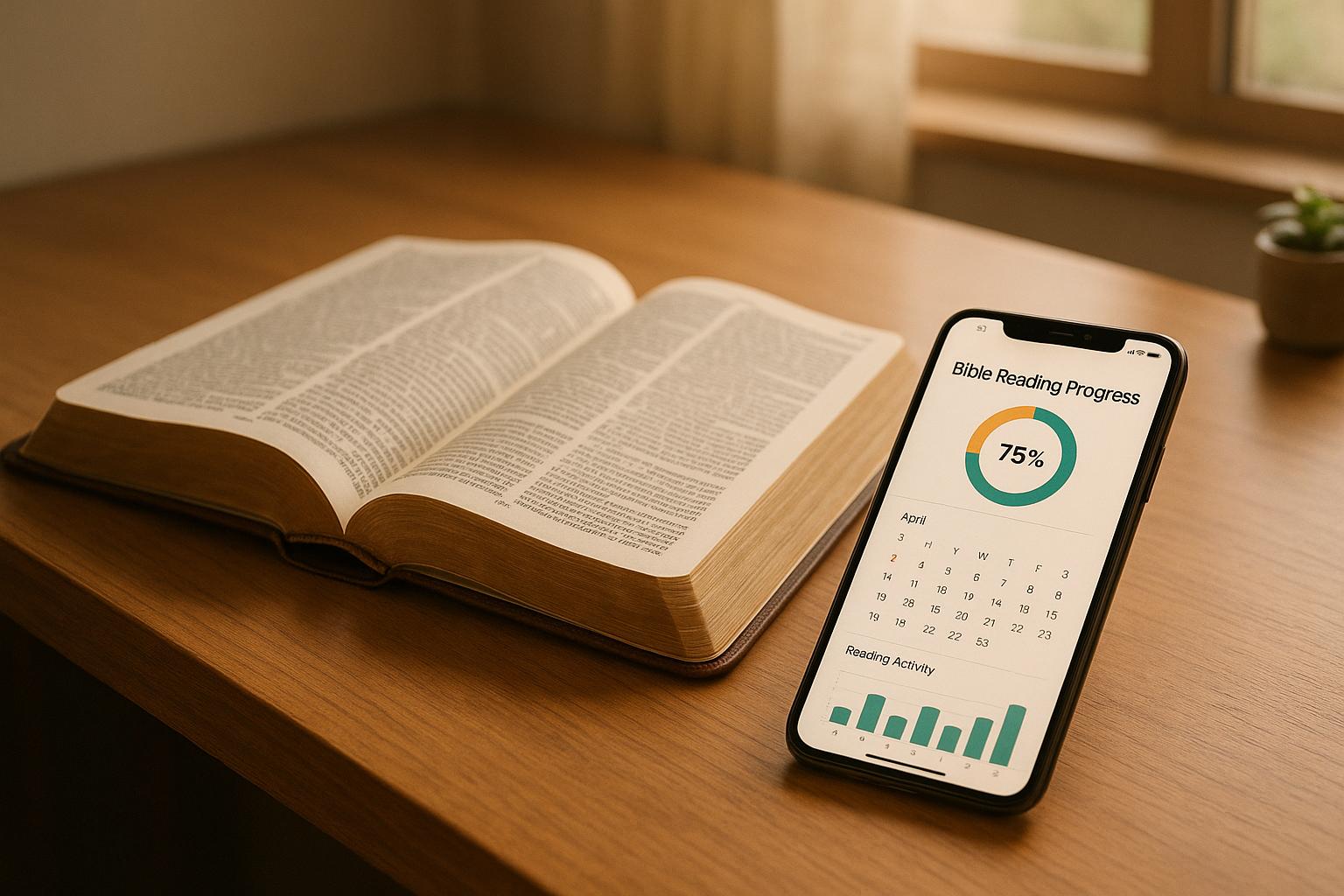 How AI Enhances Bible Reading Progress Tracking