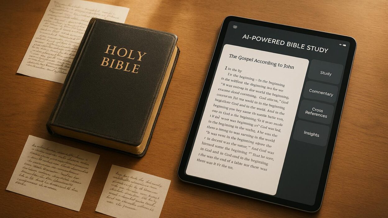 AI-Powered Bible Study vs. Traditional Methods