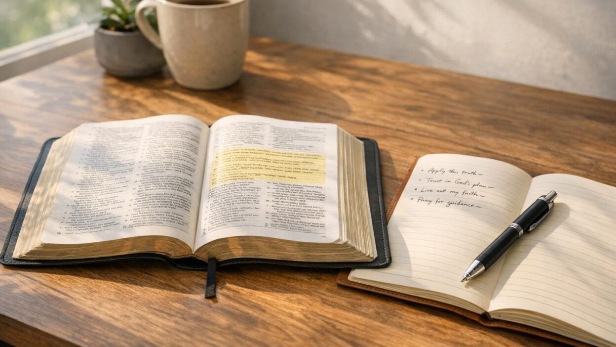 How to Move from Bible Reading to Bible Application