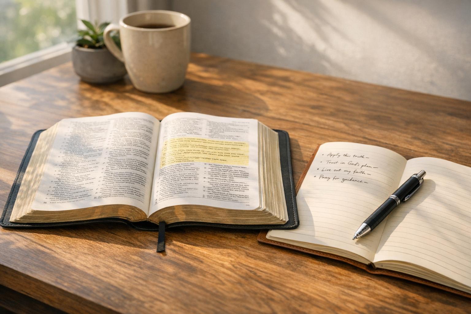 How to Move from Bible Reading to Bible Application